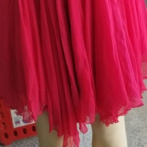 Arden B | Dresses | New Arden B Sexy Strappy Chiffon Ruffle Red Dress ...